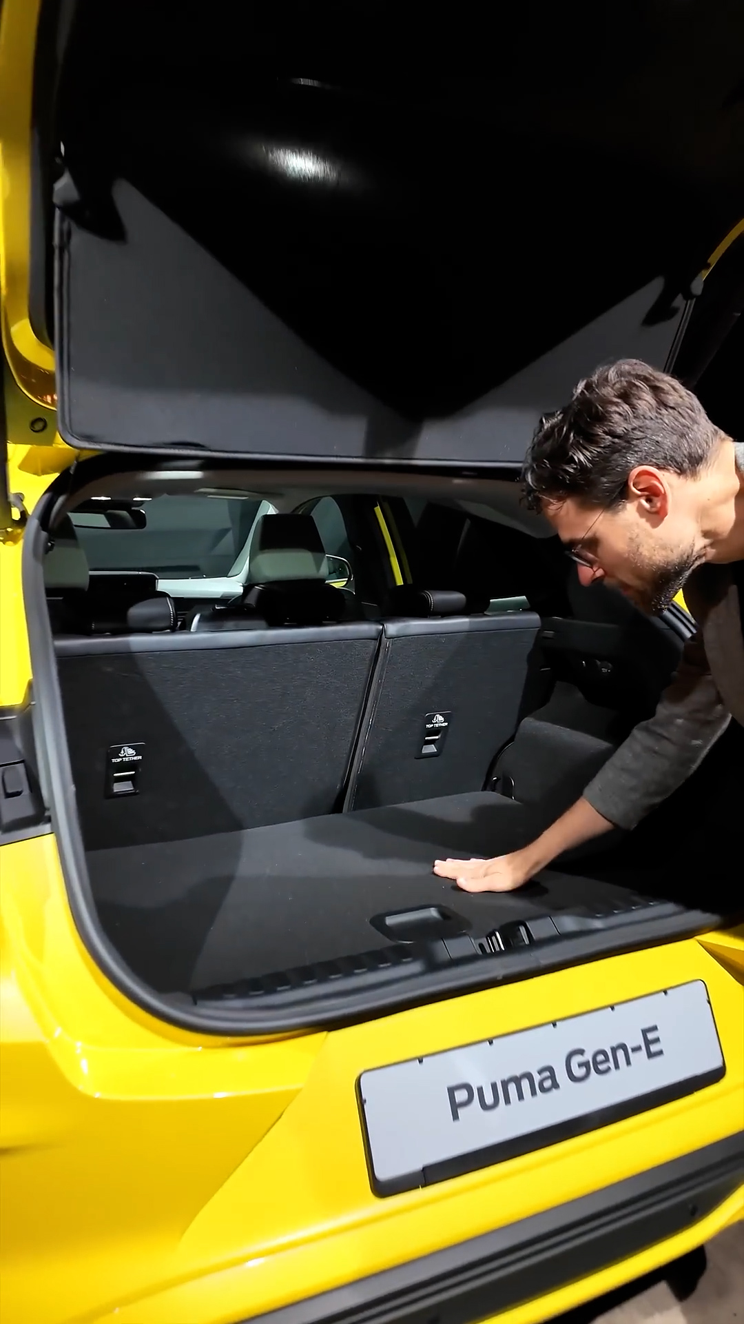 How flexible is the Puma Gen-E’s cargo space for luggage?