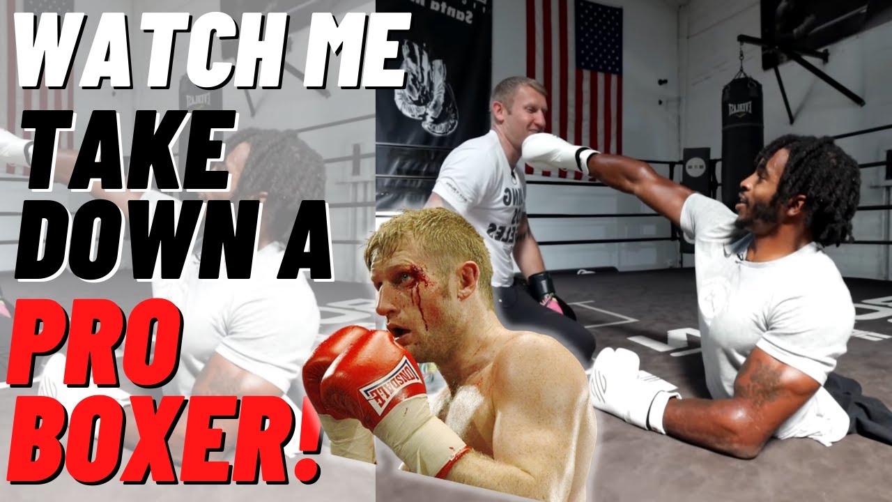 Watch me take down a pro boxer