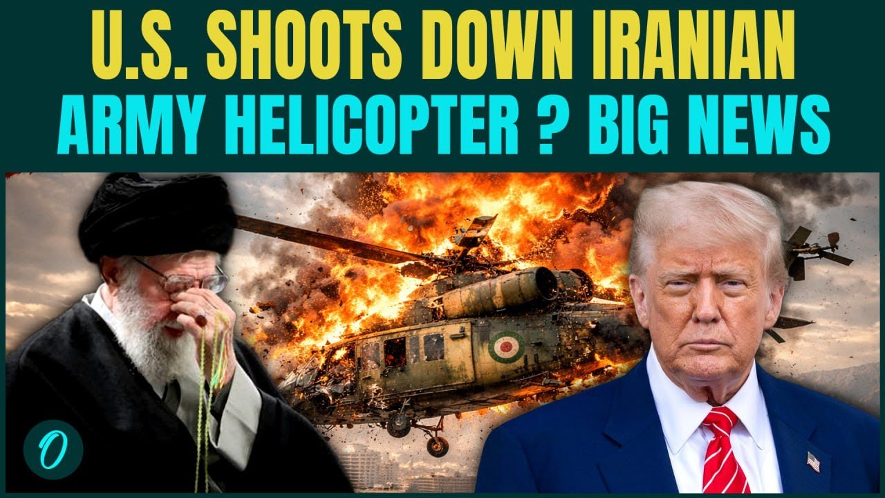 Iran breaking: US shoots down Iranian army helicopter and sparks full ...