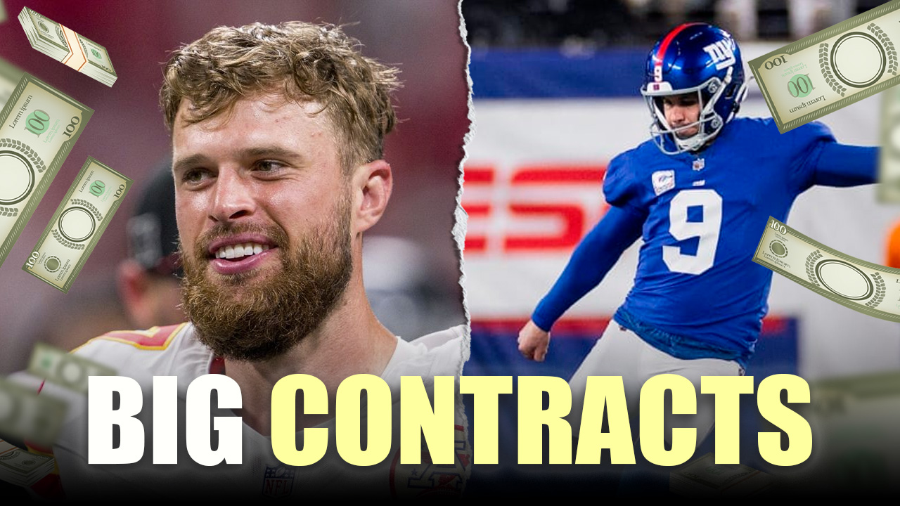 NFL kickers with the highest contracts