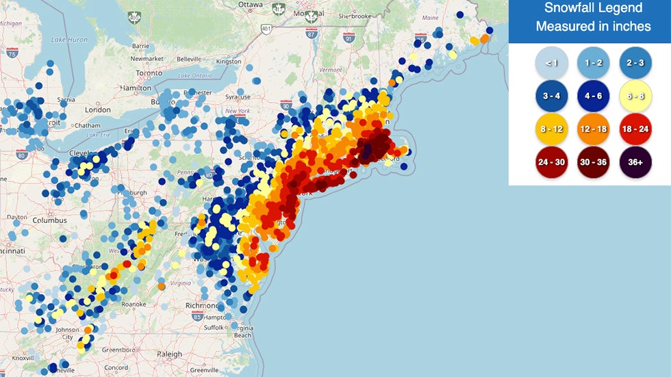 Blizzard of 2026 an all-time record snowstorm in Providence, Rhode ...