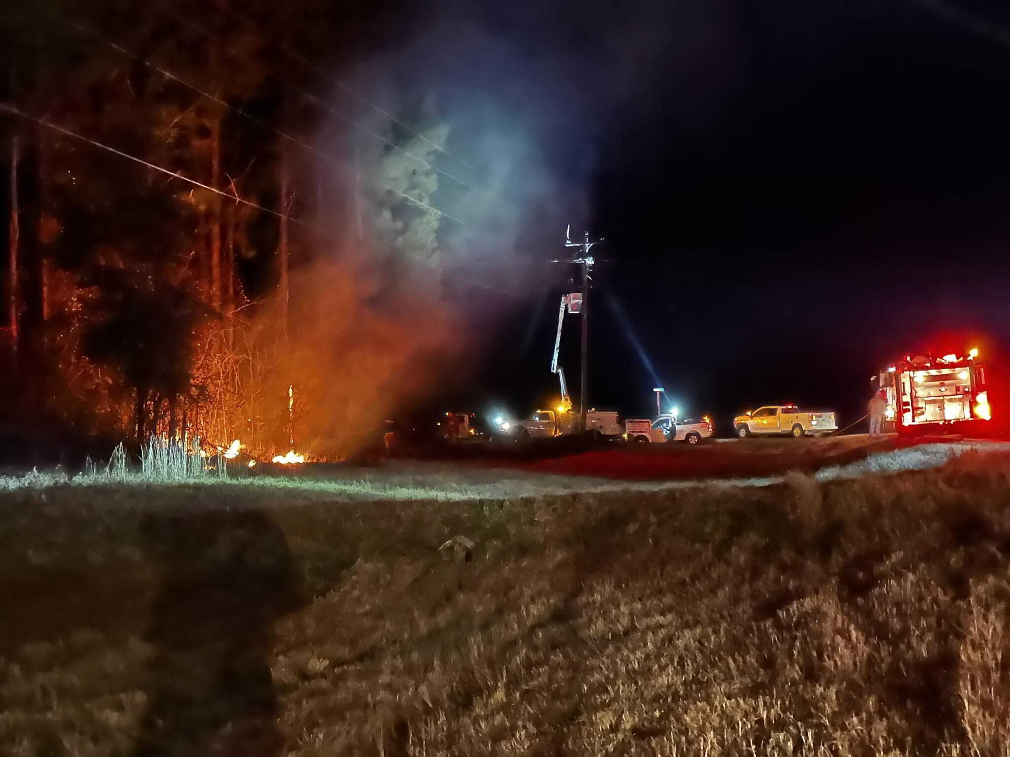 Berrien County fire crews battle 2 overnight fires