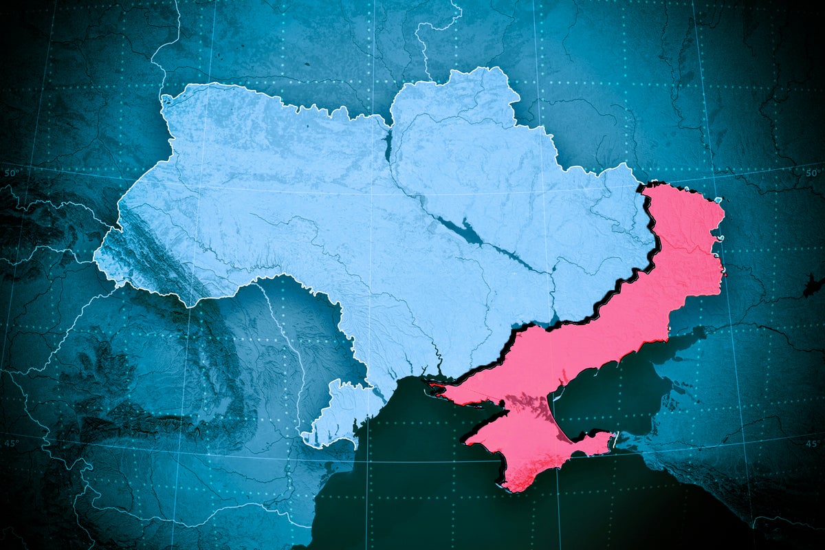 Ukraine front line mapped: The 745 miles at heart of war with Russia