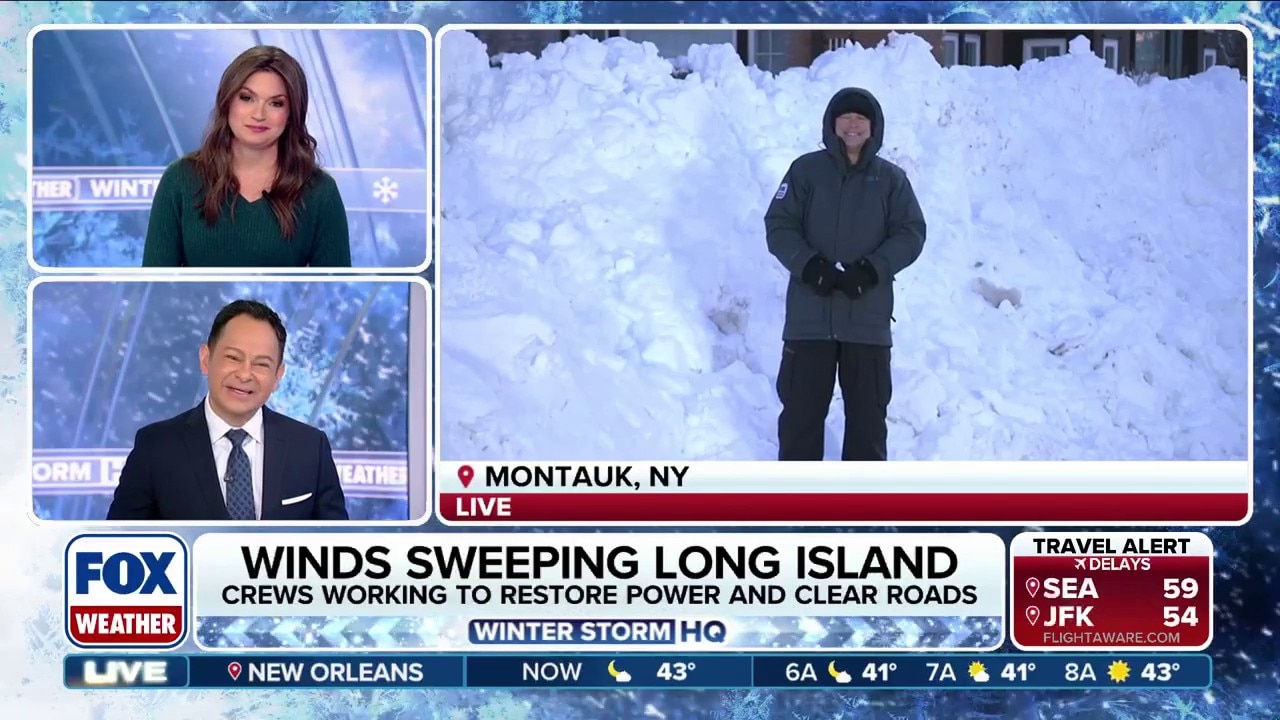 Montauk cleans up after historic blizzard brings over 2 feet of snow ...