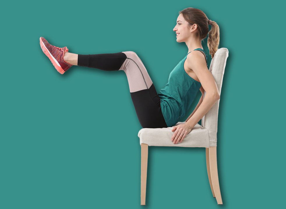 5 chair exercises that flatten lower belly overhang after 60, according ...