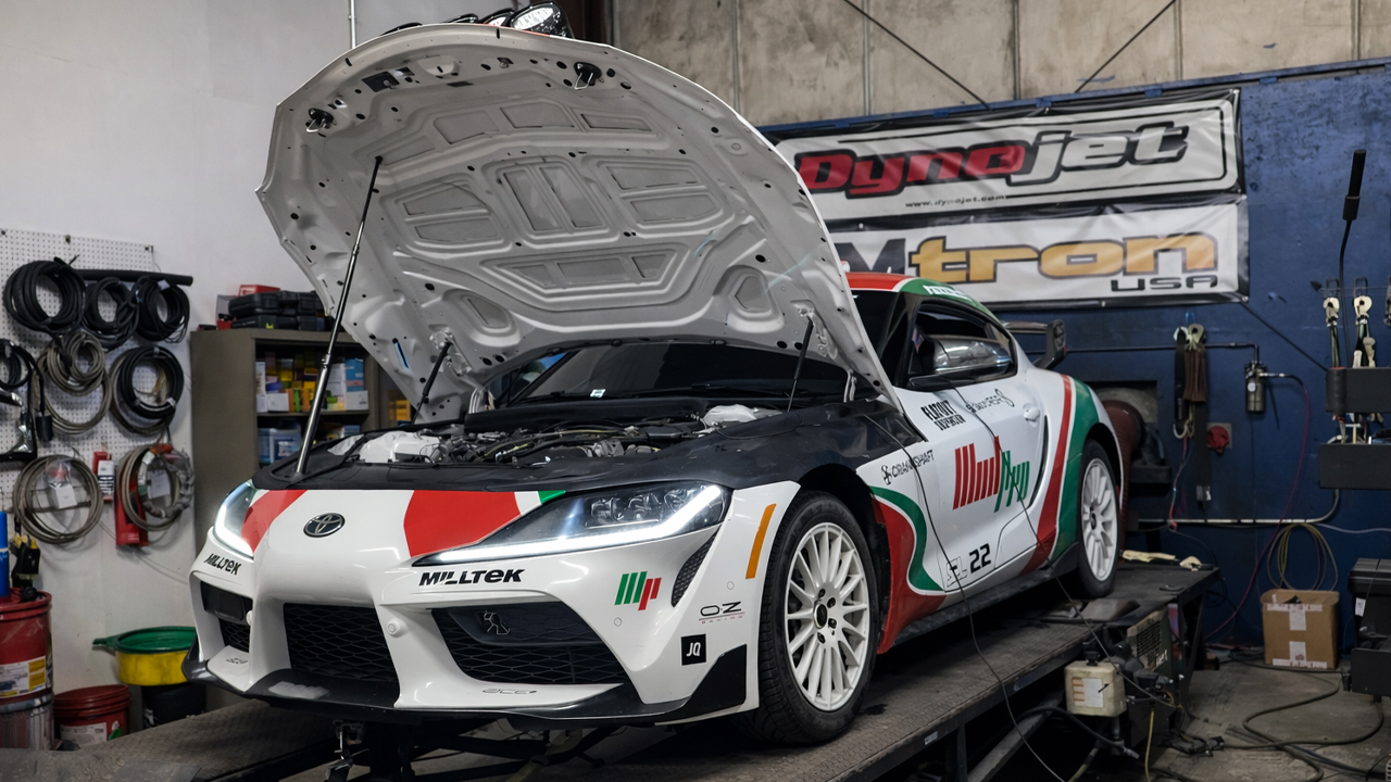 Building an off road Toyota Supra