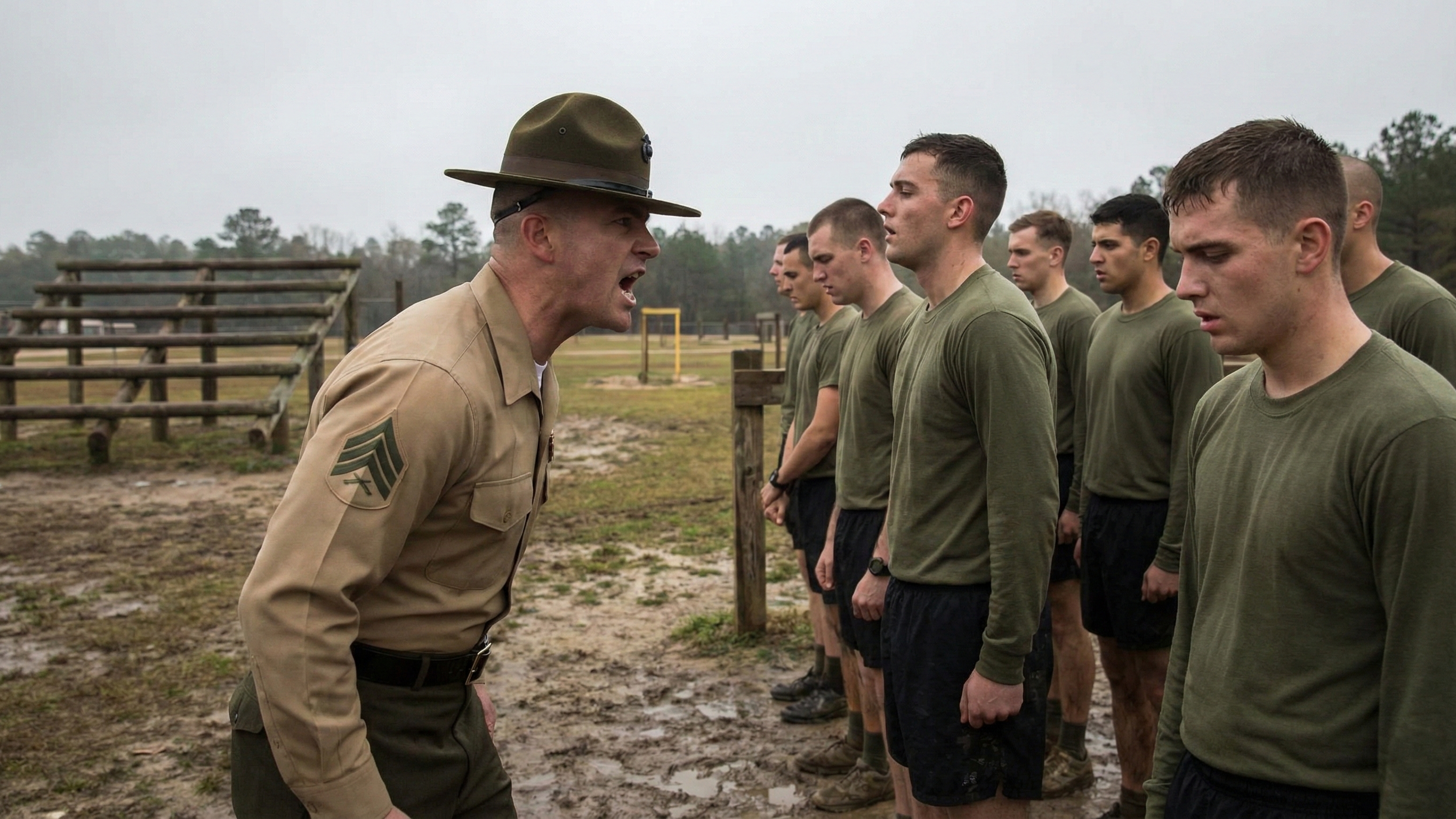 90 seconds of screaming - The real drill sergeant method
