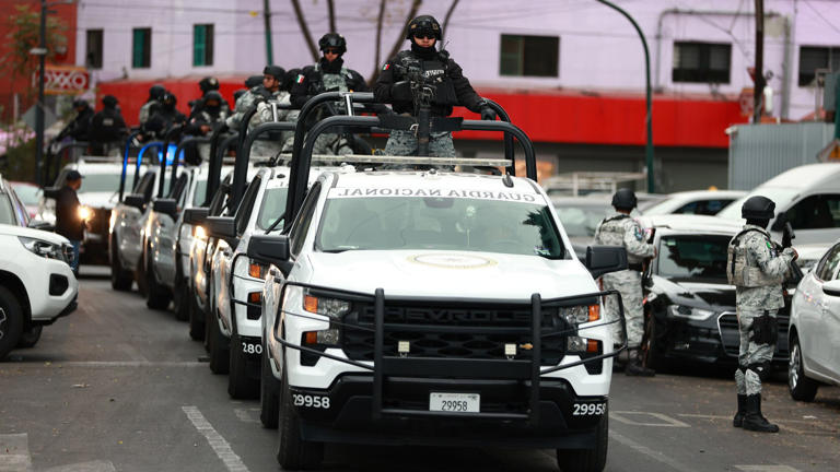 Mexico erupts in violence after the killing of cartel boss