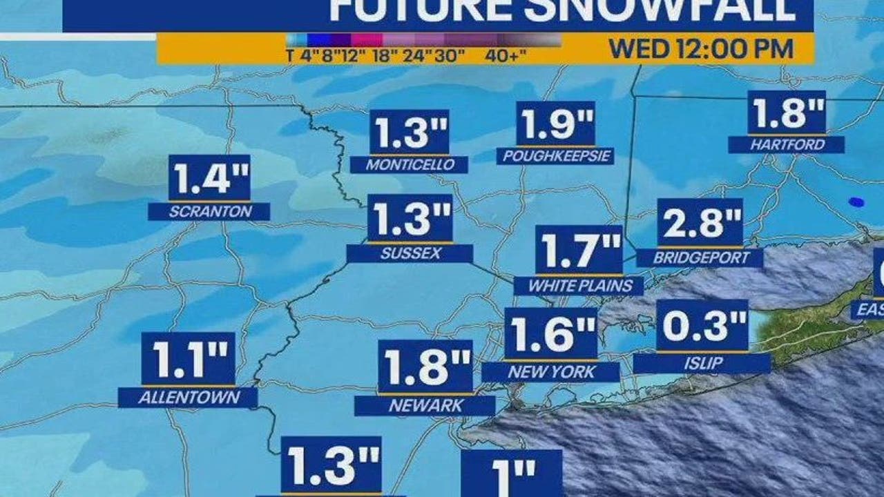 More snow to hit NYC area after record blizzard: See latest forecast ...