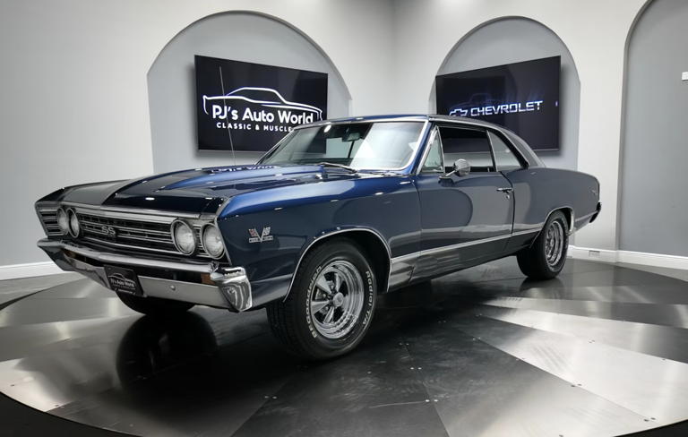 396-powered 1967 Chevrolet Chevelle Malibu 4-speed from PJ's Auto World ...