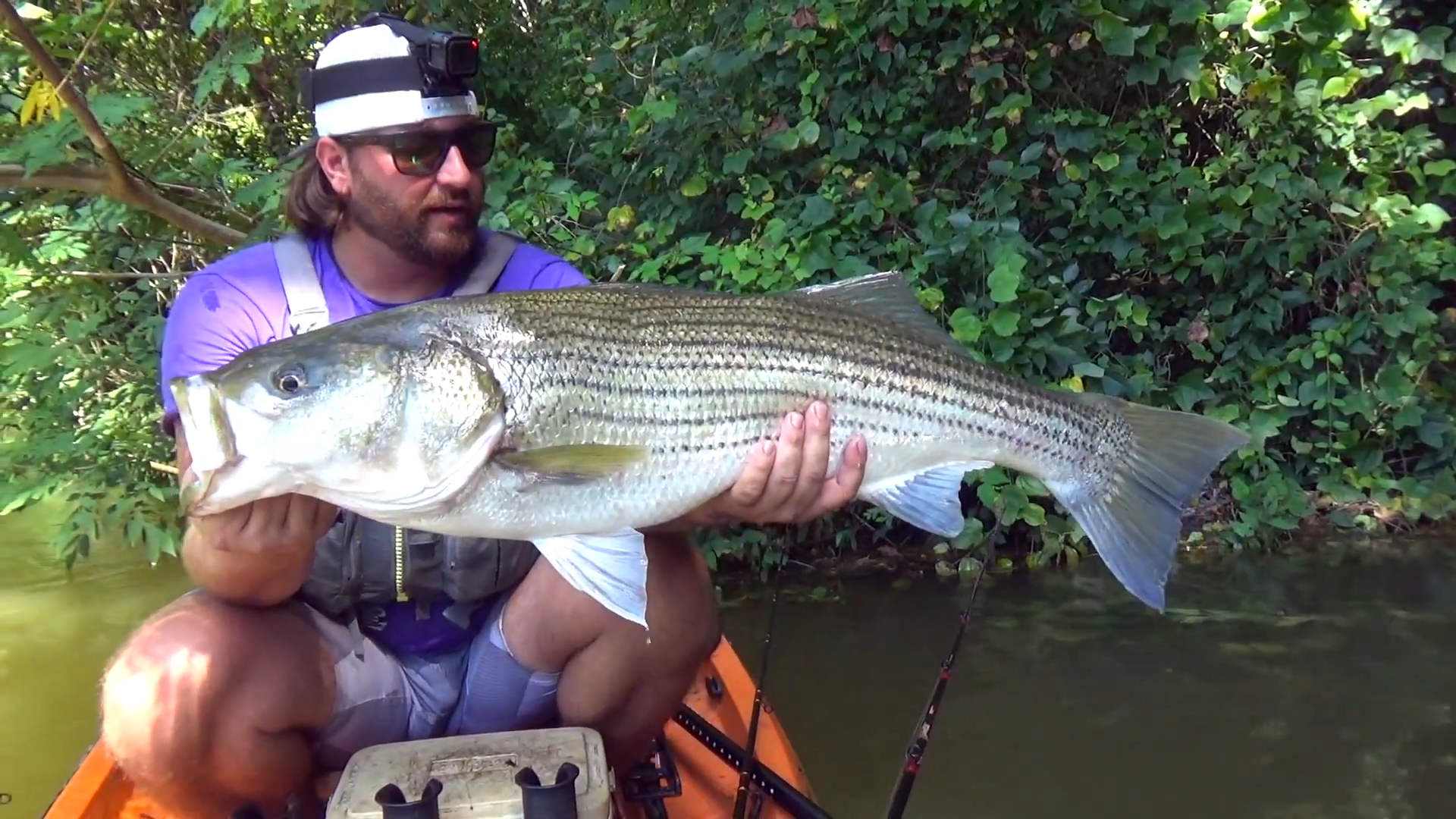 This is what happens when a river monster hits a kayak