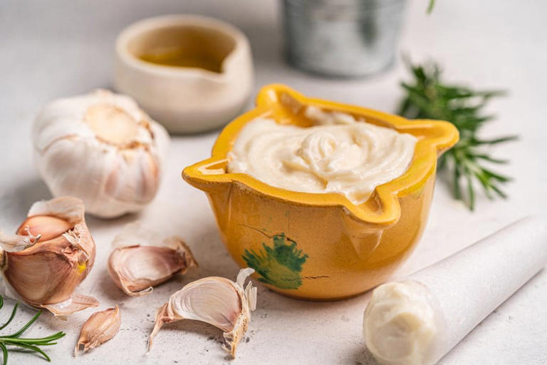 Solo ajo, aceite y sal: la receta más fácil para hacer el mejor alioli ...