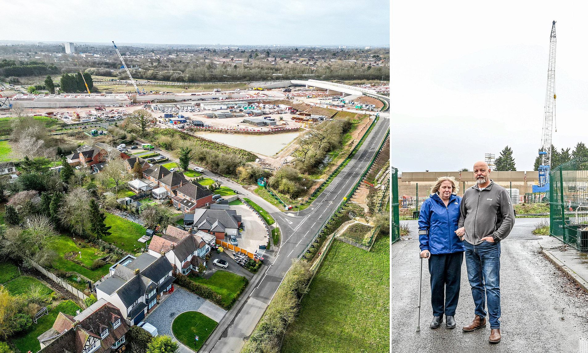 Idyllic village 'destroyed' by HS2 as Ukrainian refugee claims works ...