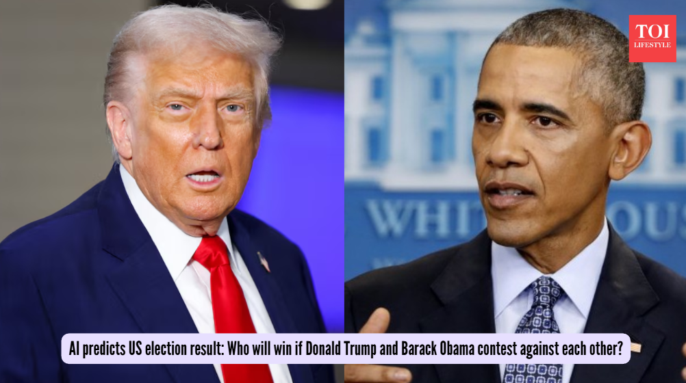 AI predicts US election result: Who will win if Donald Trump and Barack ...