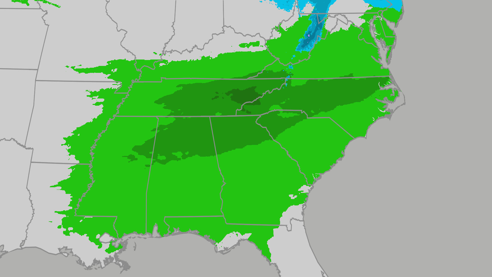 Storms possible in Southeast Thursday