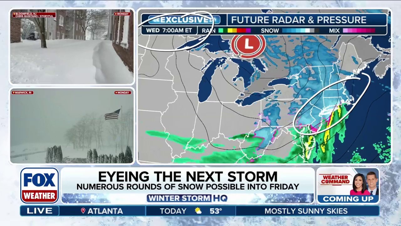 More snow eyes northeast after historic blizzard