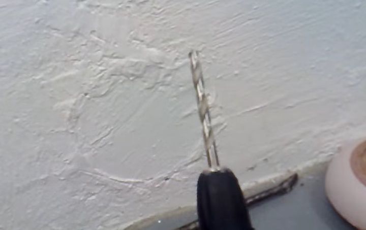 He drilled one hole and found a hidden room
