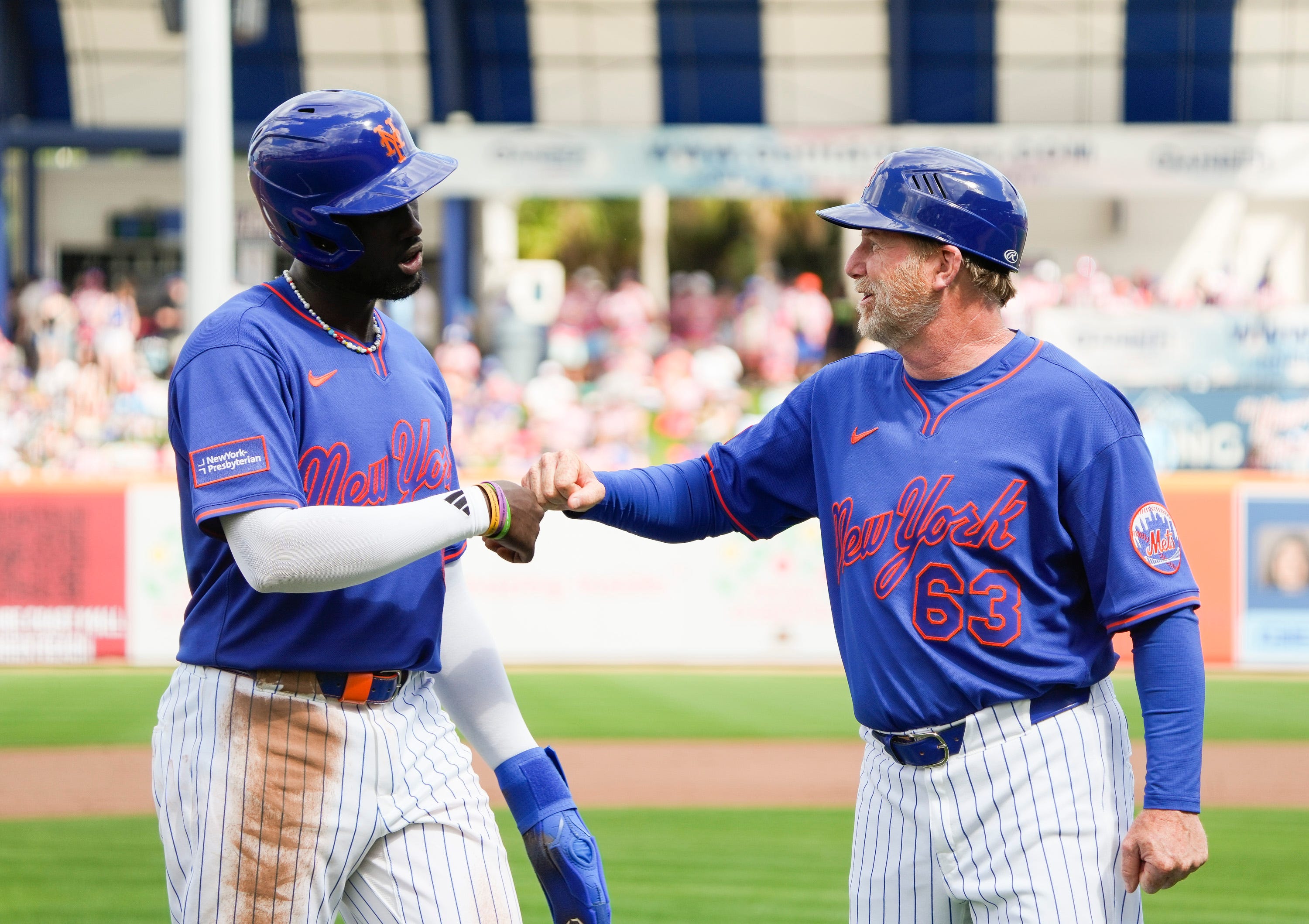 New York Mets fans turn out for Florida spring training opener