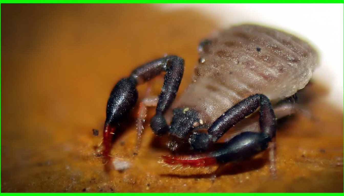 Tiny venomous scorpions in your yard - a sting that can turn serious fast