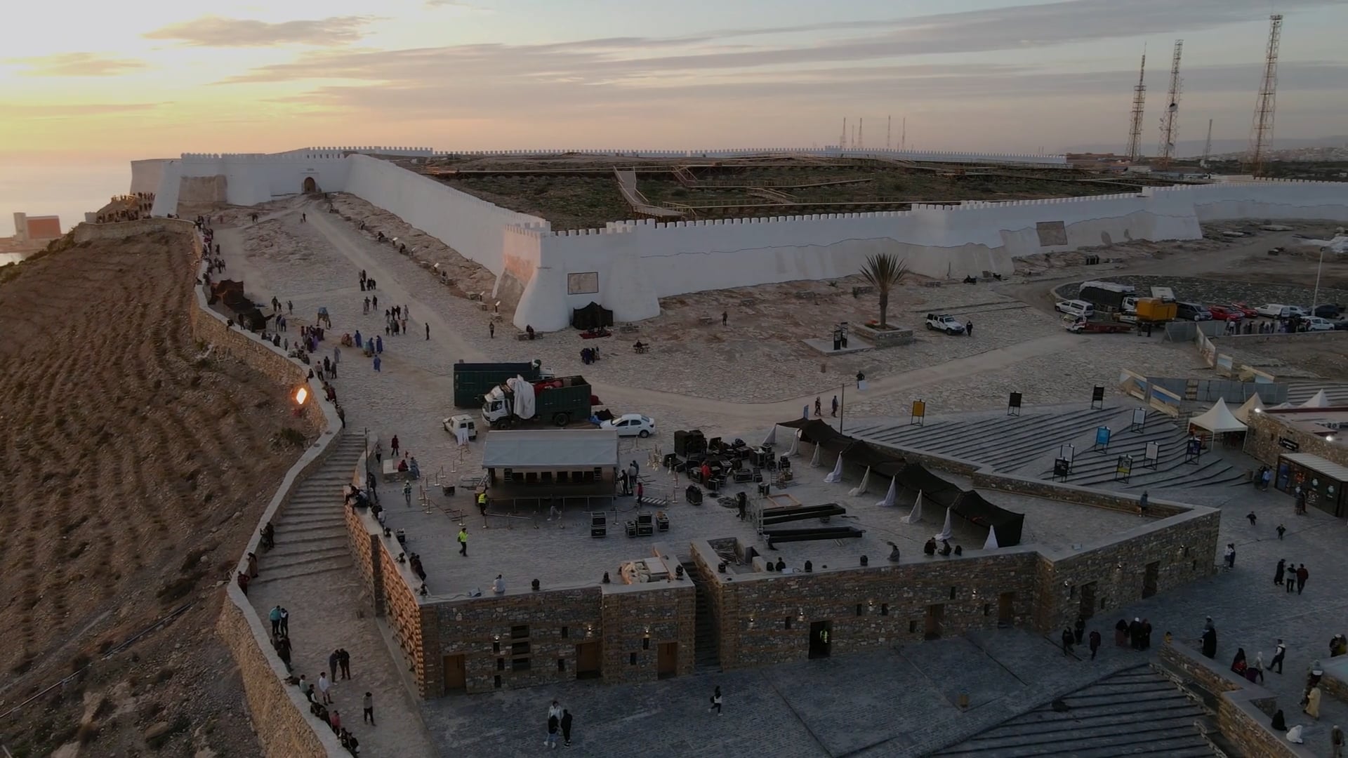 Agadir, Morocco: Drone explores the beautiful resort destination on the ...