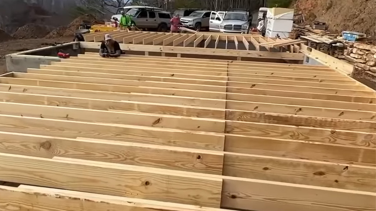 The best way to do floor joists