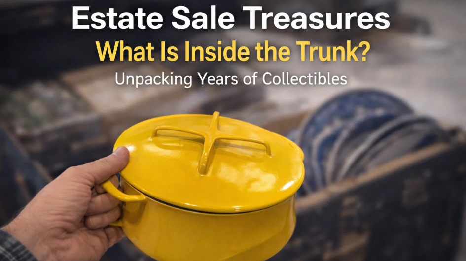 Estate sale treasures: What is inside the trunk unpacking years of ...