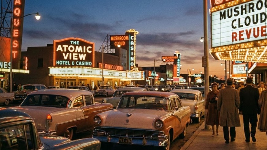 The era of dawn bomb parties and mushroom cloud tourism