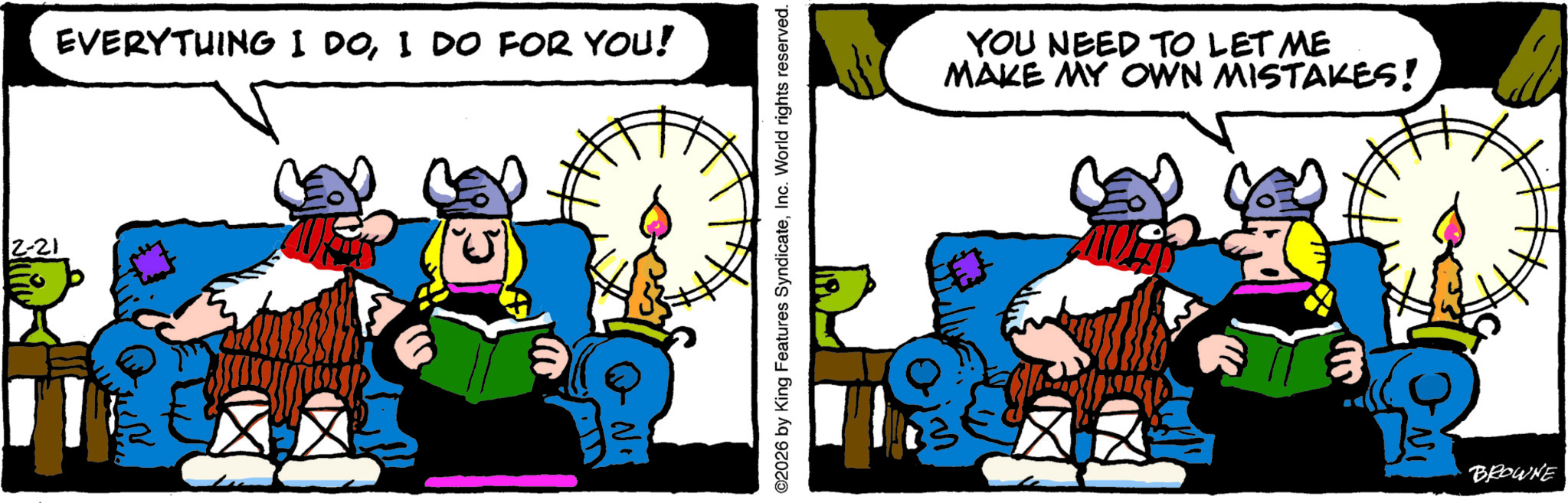 Hagar the Horrible by Chris Browne