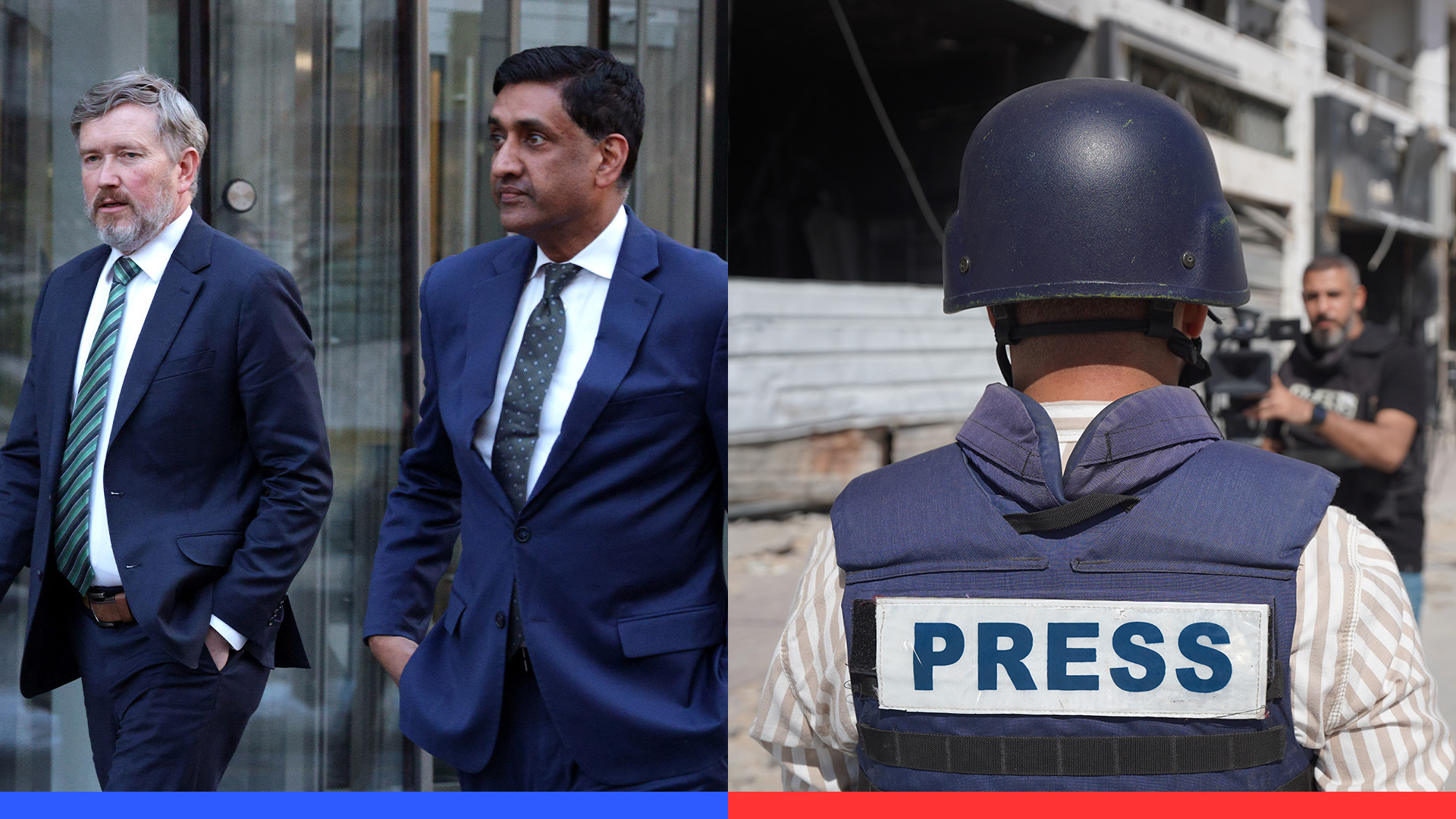 Massie, Khanna push war powers vote; Palestinian journalists allege ...