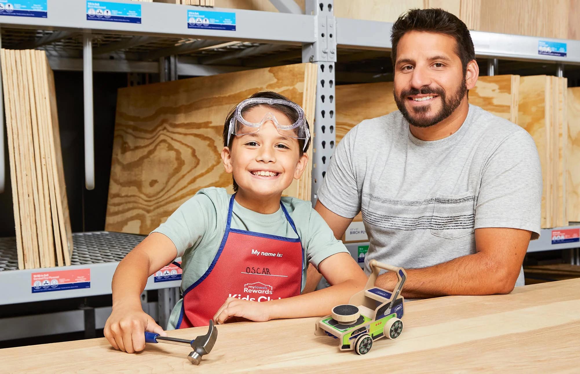 Free Lowe's kid workshops