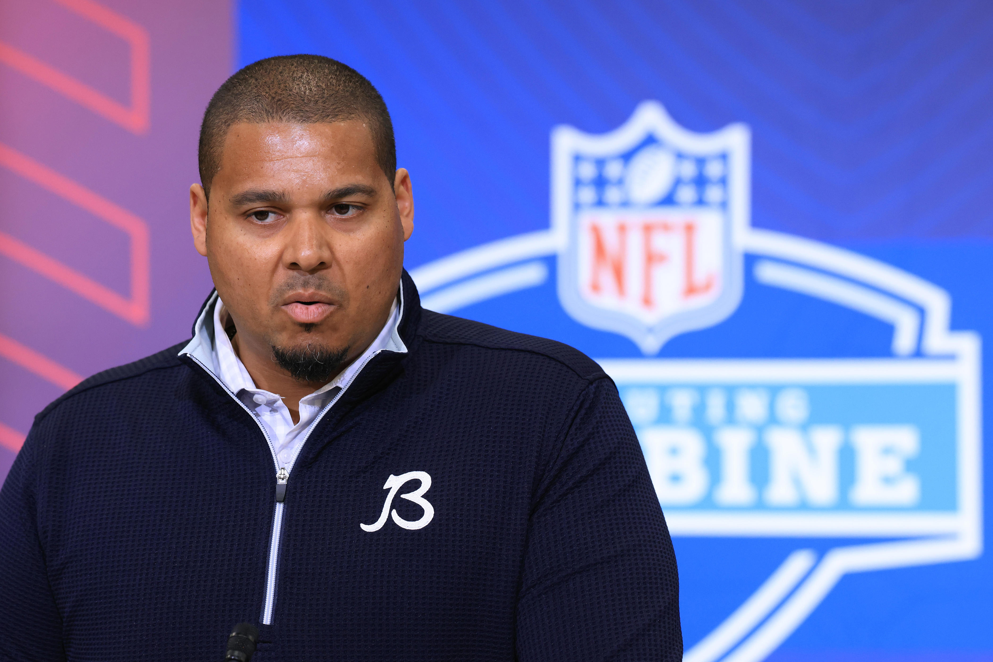 Ryan Poles explains why Bears didn't make big move at defensive line