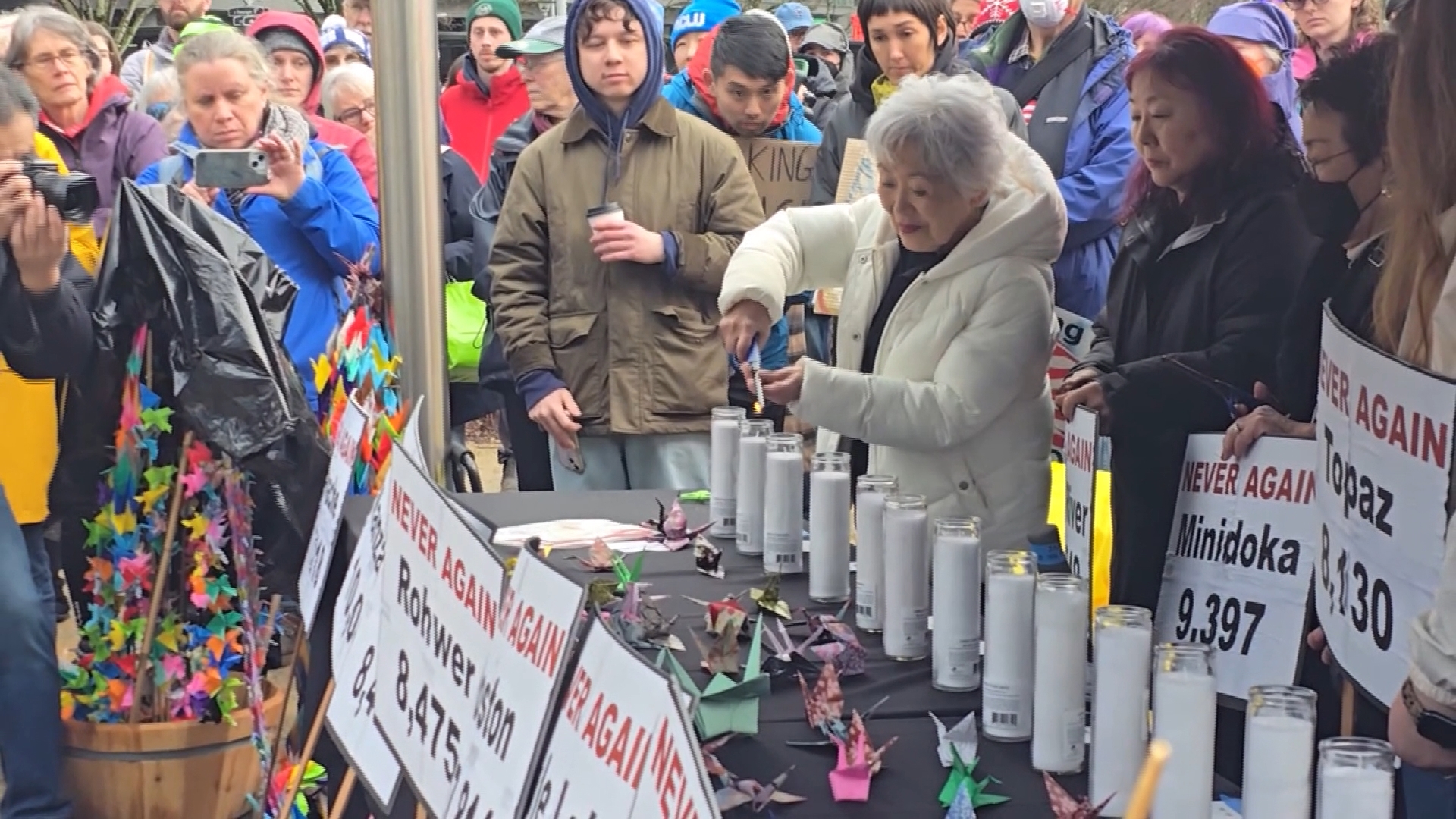 Japanese internment camp survivor criticizes ICE