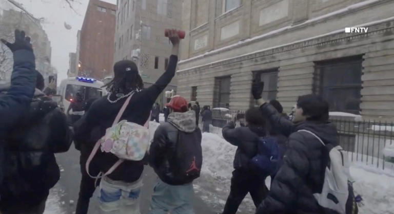 Mamdani refuses to call mob launching snowballs at cops a criminal act ...