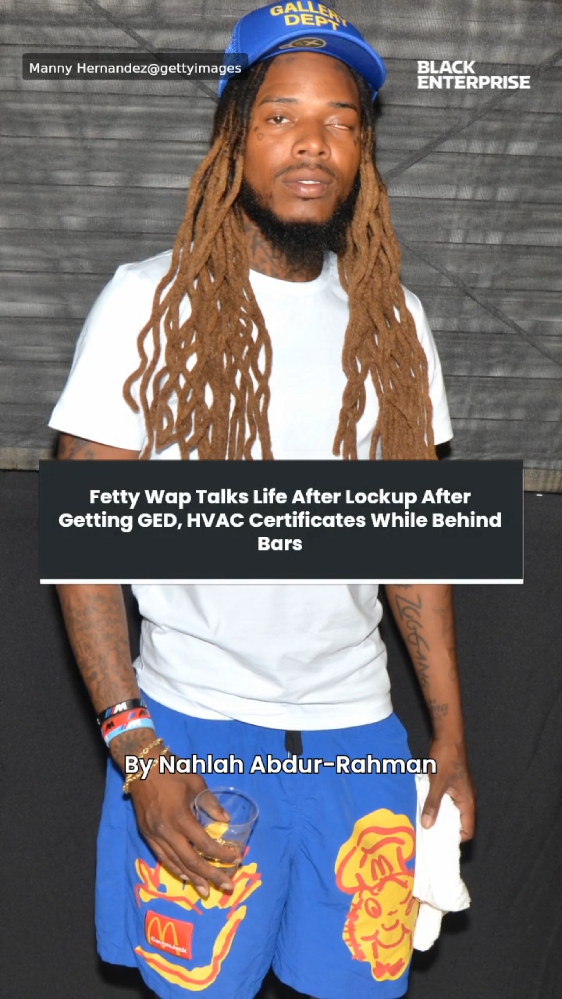 Fetty Wap talks life after lockup after getting GED, HVAC certificates ...