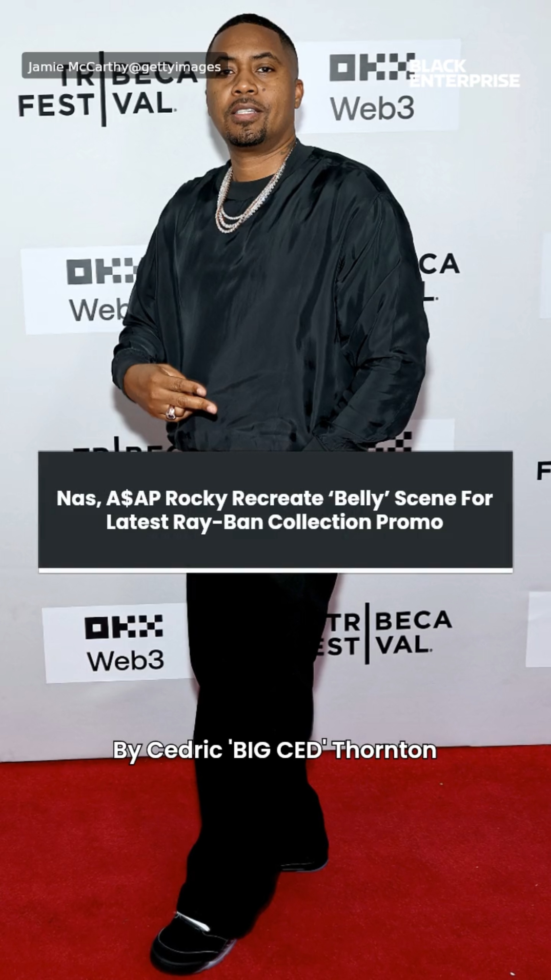 NAS, A$AP Rocky recreate 'Belly' scene for latest Ray-Ban collection promo