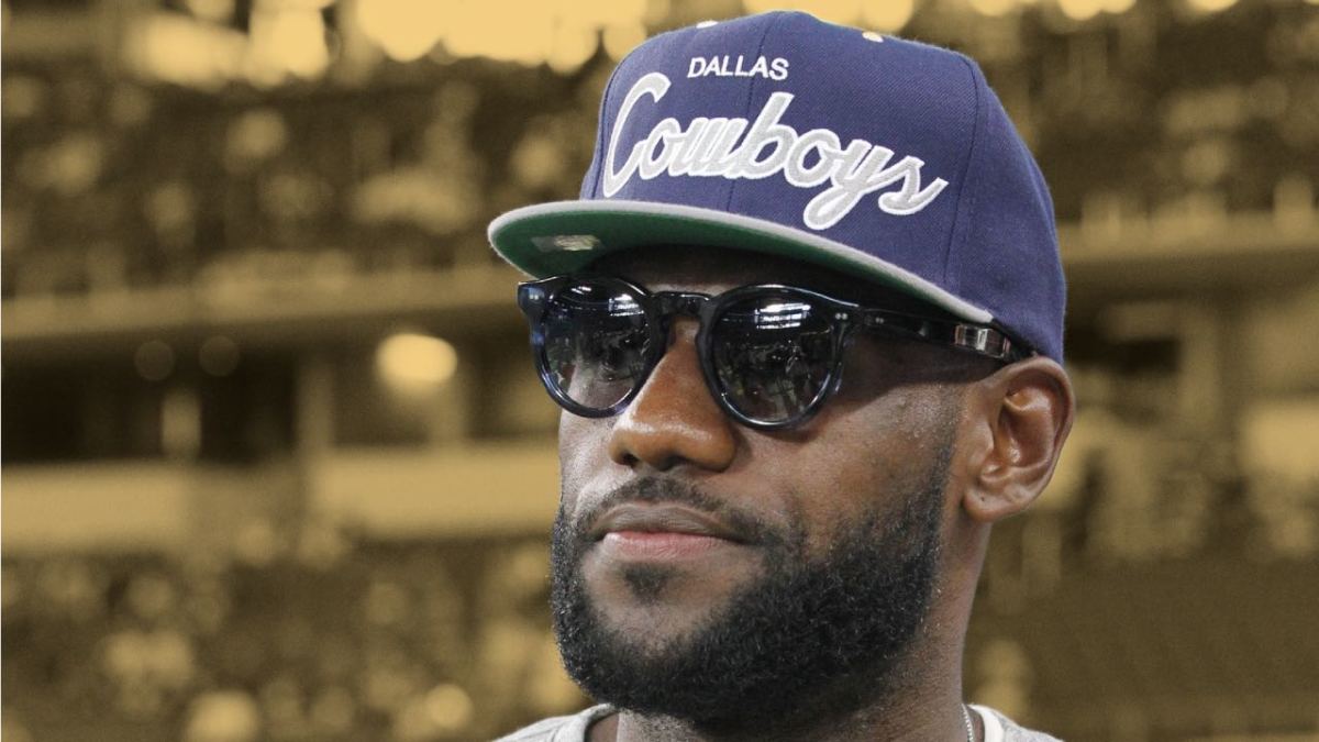 "Yankee-loving, Cowboy-hugging global icon" - LeBron received big ...