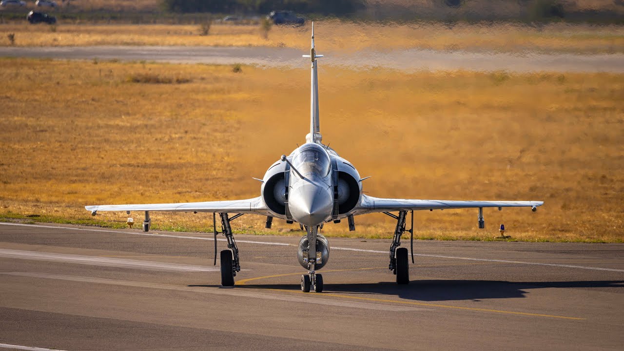 This 30,000-pound interceptor took off - then dived low over the runway