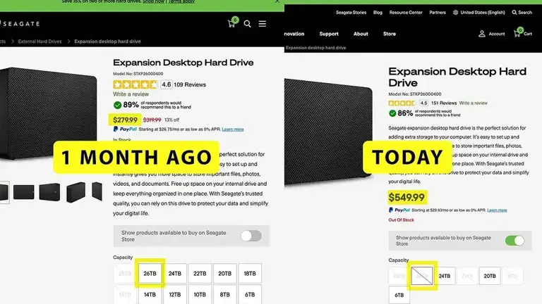 Hard drive prices have surged 60% in just four months as data centers ...