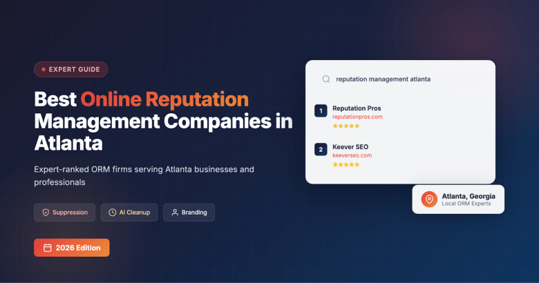 Best online reputation management companies in Atlanta (2026)