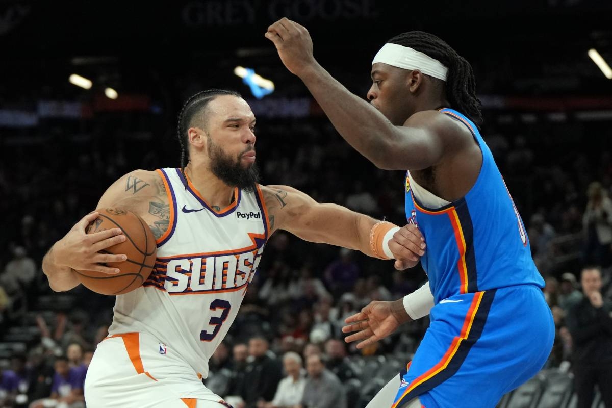 Suns forward Dillon Brooks out at least 4 to 6 weeks with a fractured hand