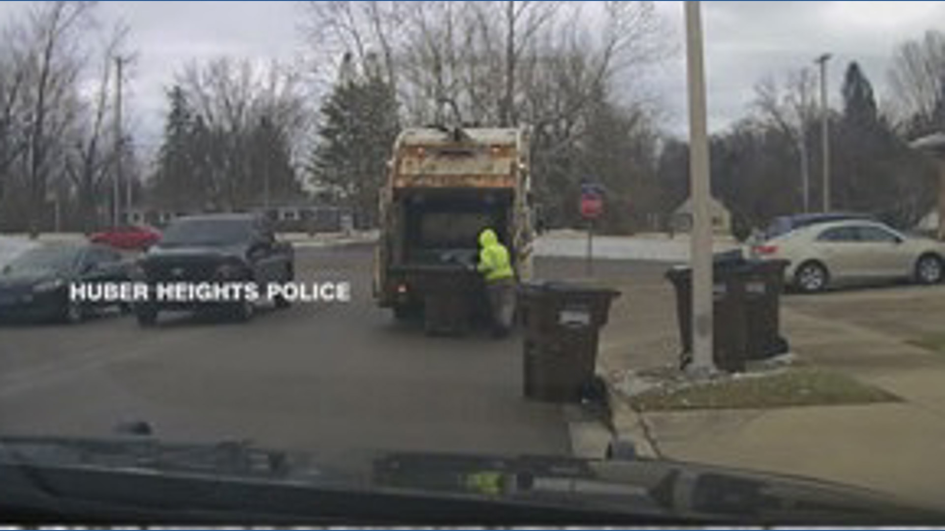 Real life 'Oscar the Grouch' springs out of his trash can