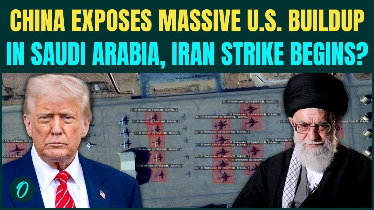 US vs. Iran: Chinese satellite exposes big US buildup in Saudi Arabia ...