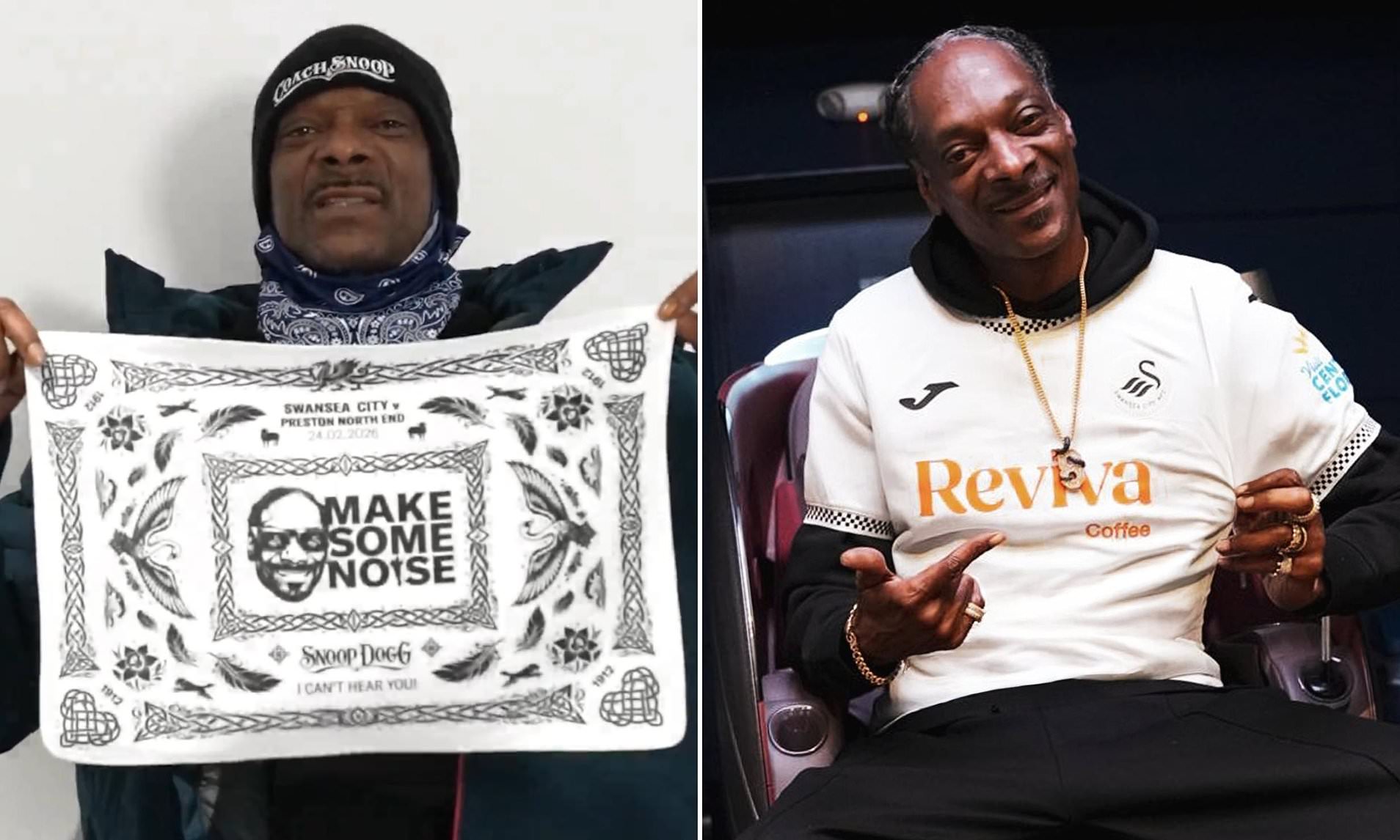 Snoop Dogg visits Swansea for the first time since becoming co-owner of ...