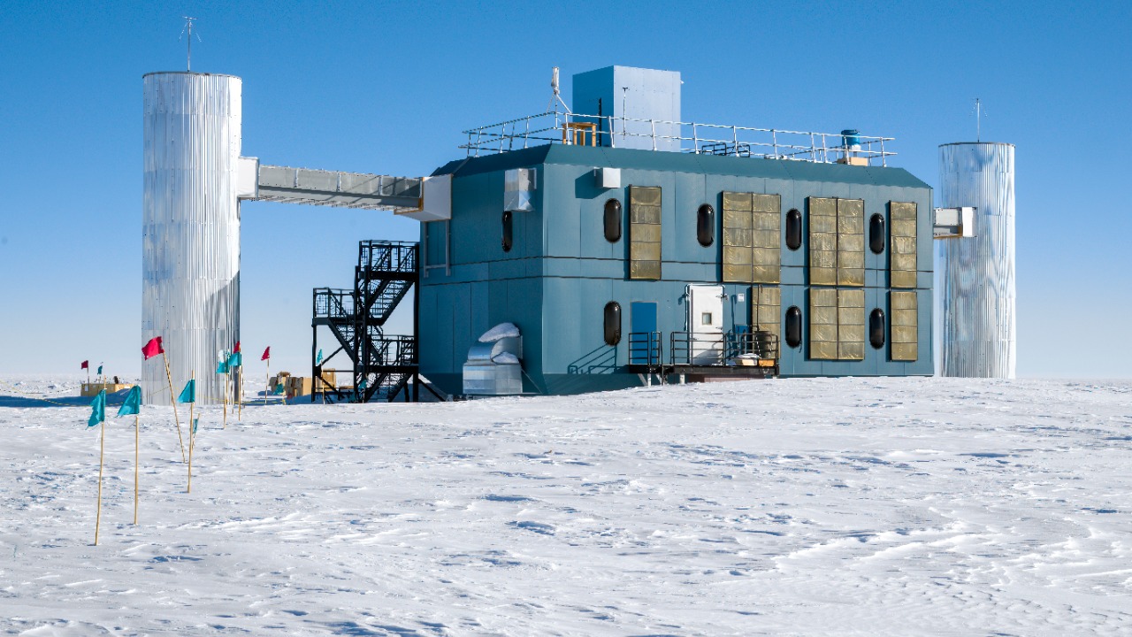 Buried in Antarctic ice, strange particles may unlock the universe’s ...