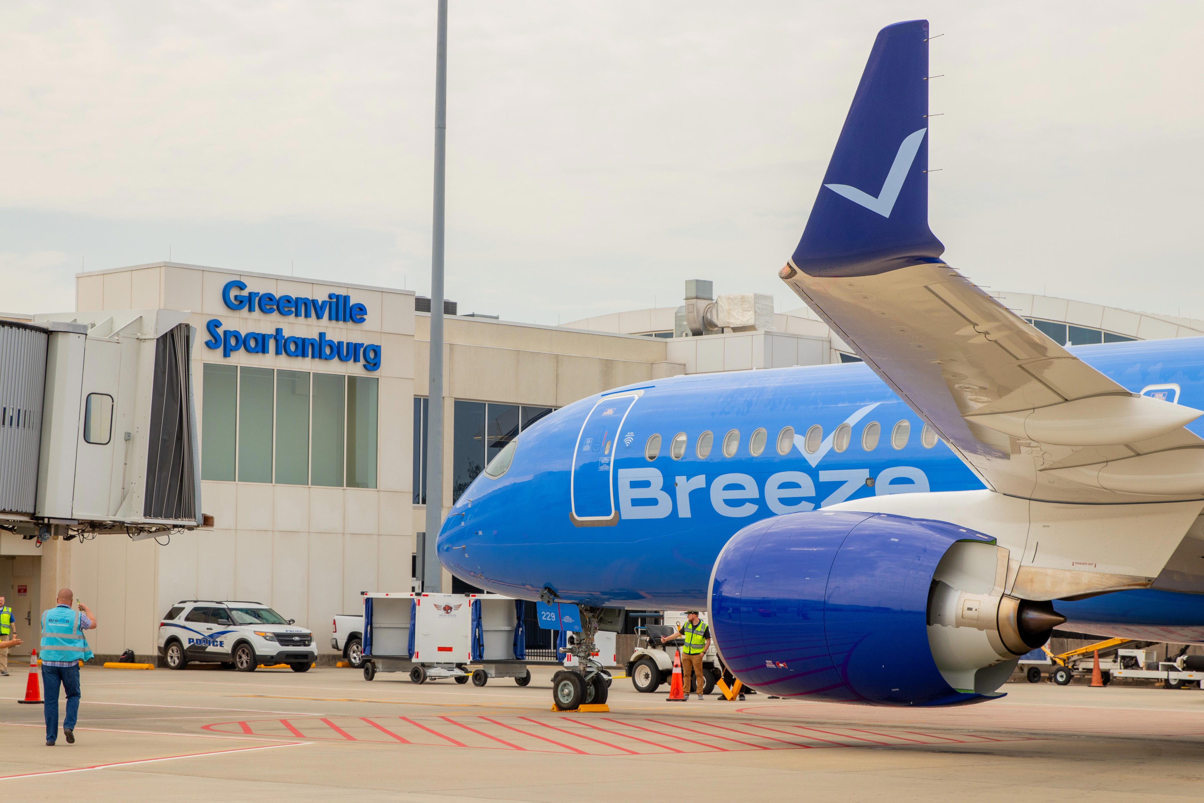 Breeze Airways adding flights at Greenville-Spartanburg Airport