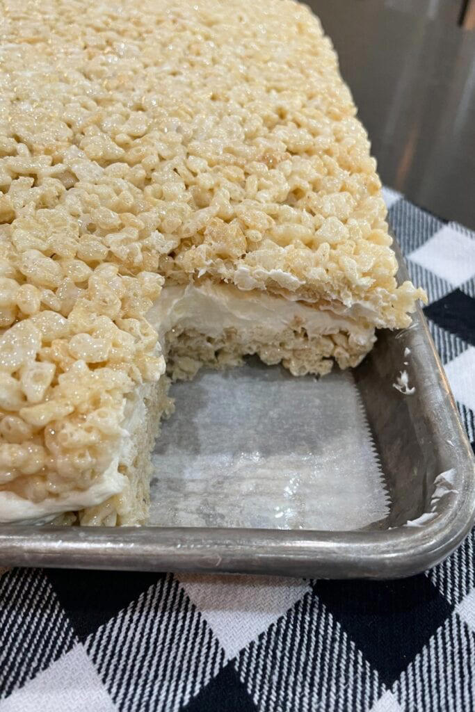 Snap! Crackle! Pop! Rice Krispie treats!