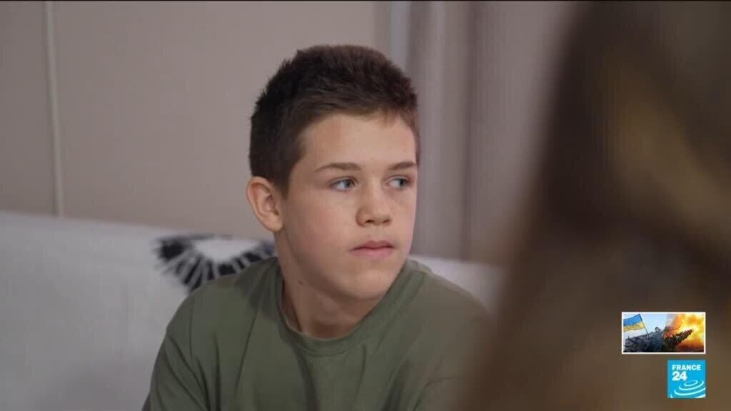 War in Ukraine: Children who fled Russian-occupied Ukrainian ...