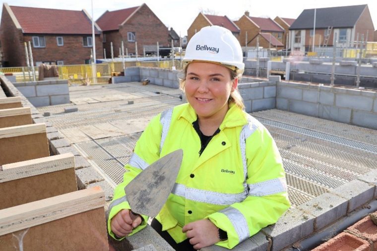 I’m a female bricklayer – I get treated like one of the lads