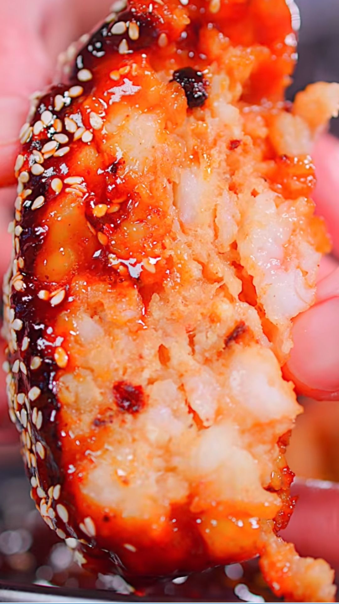 Sweet and spicy shrimp patty recipe with perfectly balanced flavor
