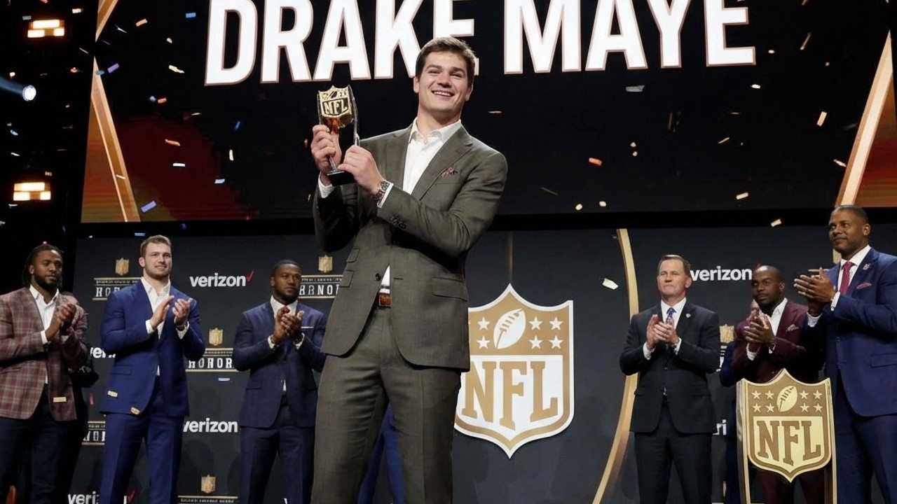 Not a fancy diet guy, Drake Maye’s comfort food choice is a crowd pleaser